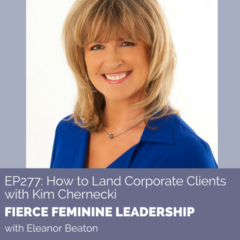 EP277 How to Land Corporate Clients with Kim Chernecki - Safi Media