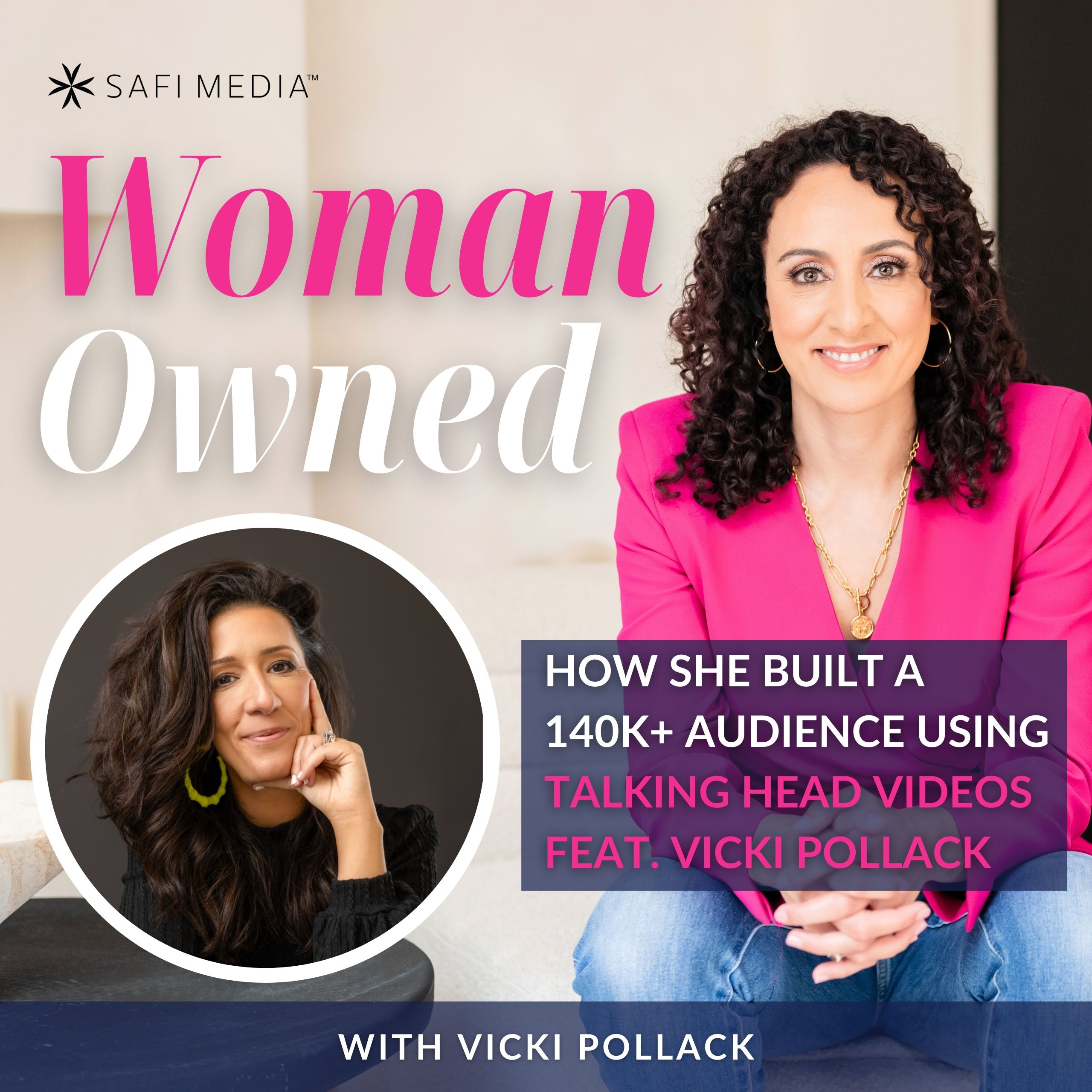How She Built a 140K+ Audience Using Talking Head Videos feat. VICKI ...